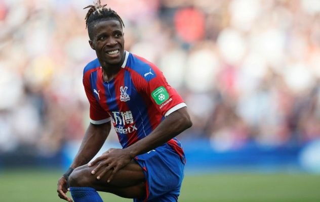 Wilfried Zaha shares racist abuse