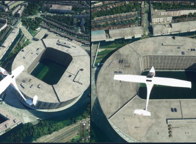 Photo: Flight Simulator turns The Emirates into a Library