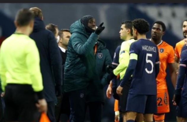 Video: Alleged abuse against the ref between PSG and Basaksehir