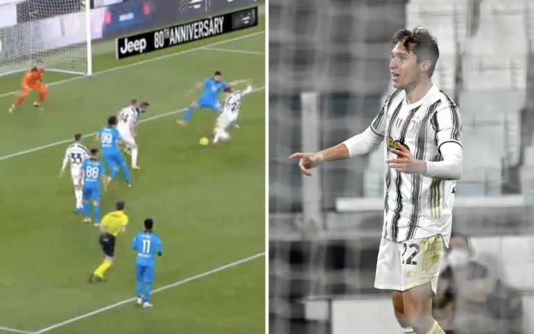Video: Chiesa adds second goal for Juventus against Spezia