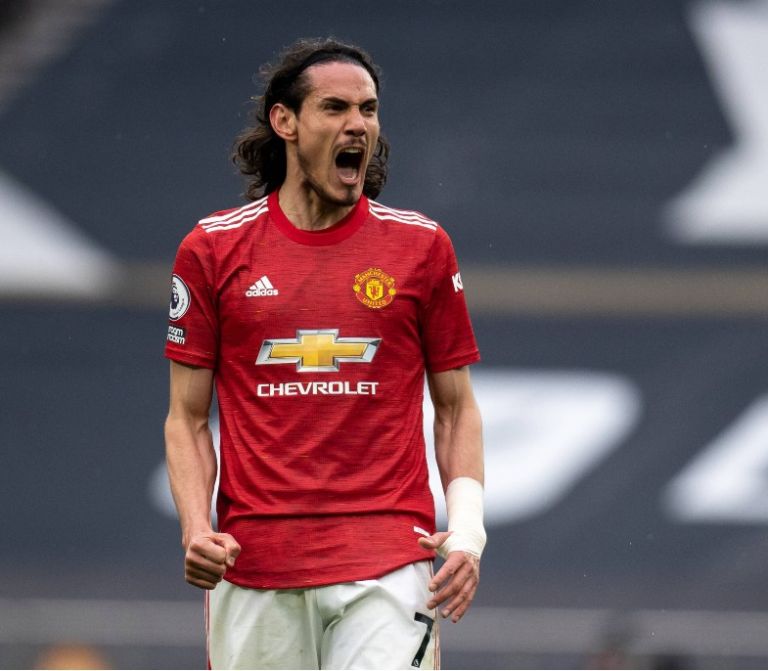 Man United legend Sheringham on Cavani