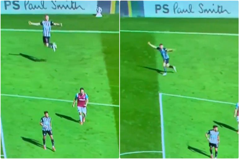 Video: Spirited Ritchie reaction as Willock scored for Newcastle