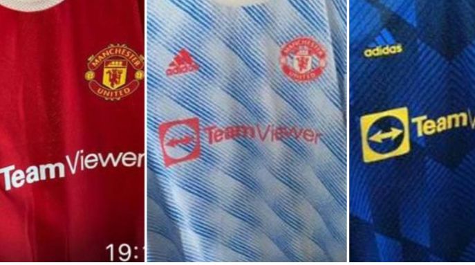 New Manchester United 2021/22 kits leaked, new shirt sponsor