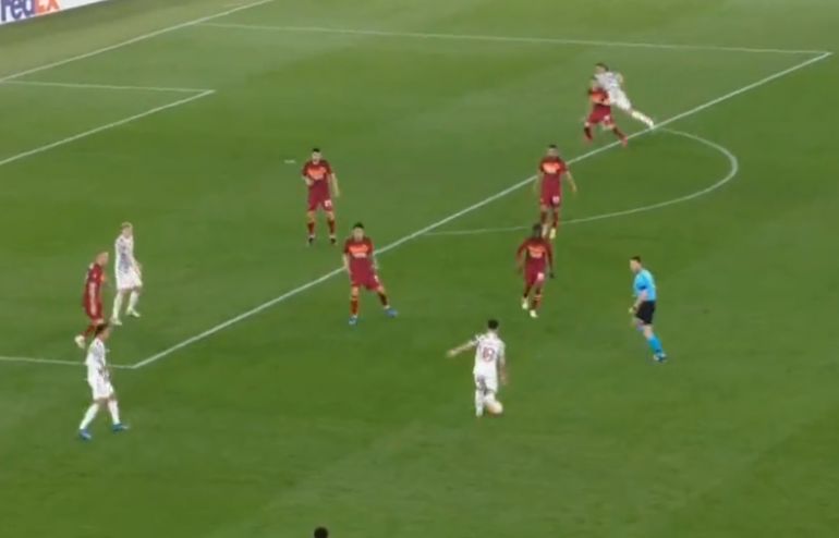 Video: Edinson Cavani goal Roma vs Man United 2-2