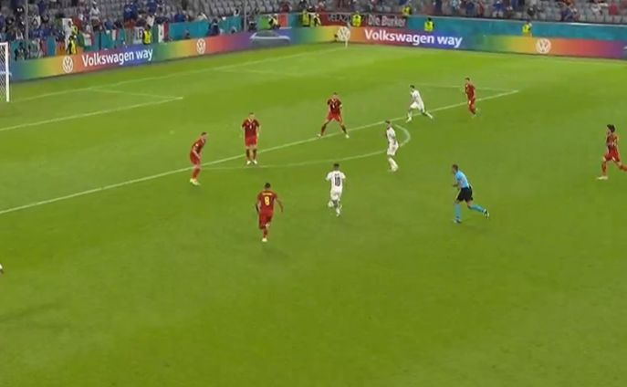 Video: Lorenzo Insigne great goal Italy vs Belgium