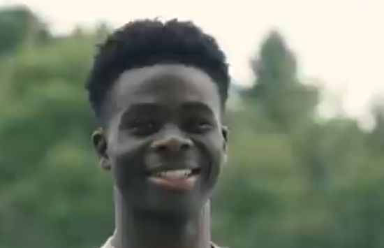 Saka returns to Arsenal training