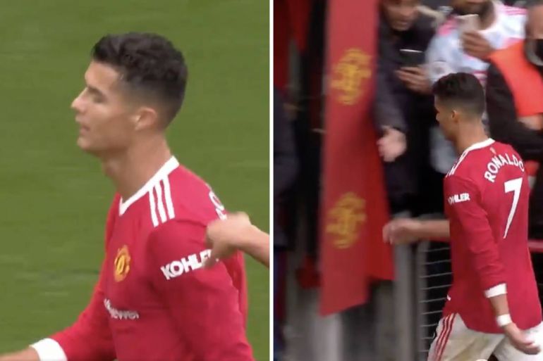 Ronaldo furious at FT of Man Utd draw with Everton - video
