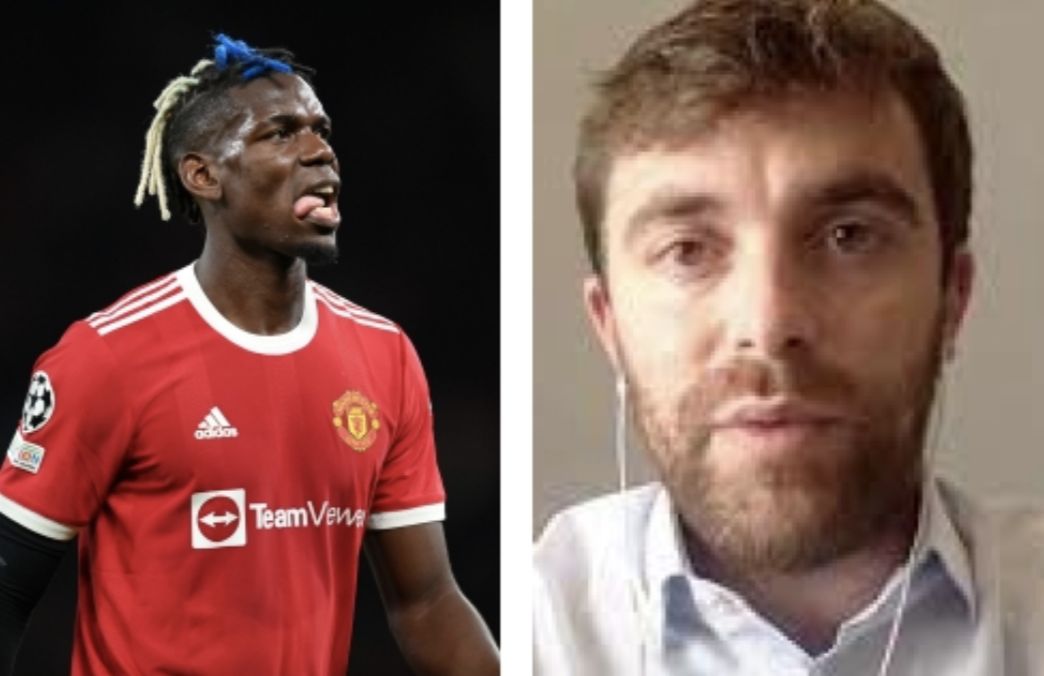 (Video) Fabrizio Romano explains Paul Pogba's Man United contract situation