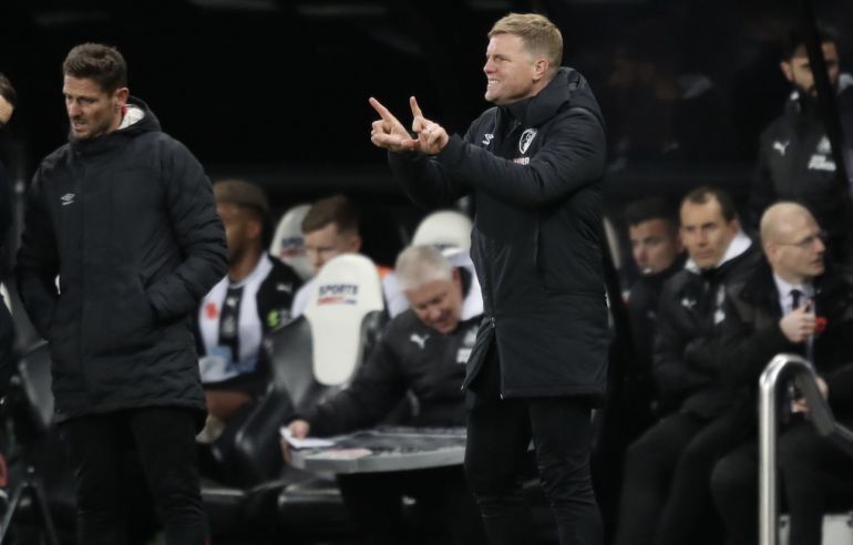 These Newcastle fans are ecstatic with Eddie Howe These Newcastle fans are ecstatic with Eddie Howe