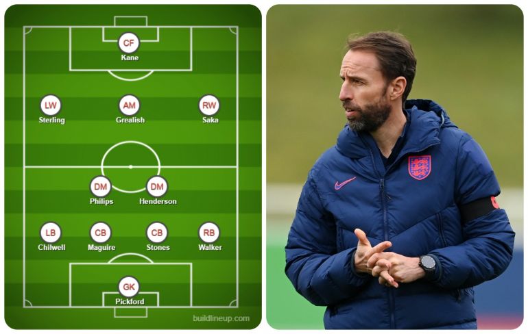Predicted England line up vs Albania