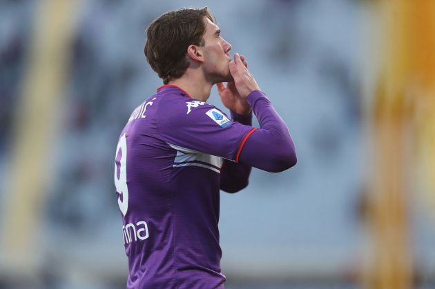 Vlahovic Arsenal transfer hint from Arteta