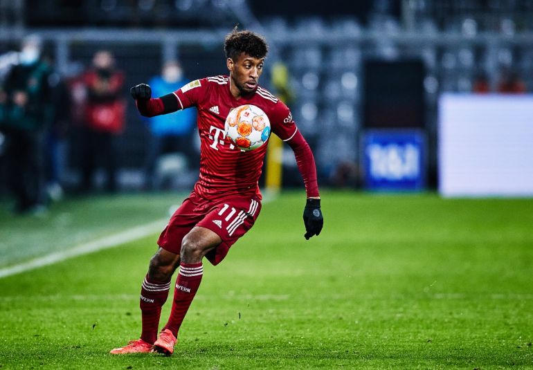 Arsenal, Chelsea and Liverpool offered the chance to sign Kingsley Coman