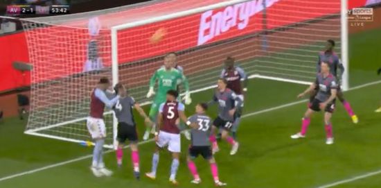 (Video) Konsa heads Aston Villa into the lead against Leicester