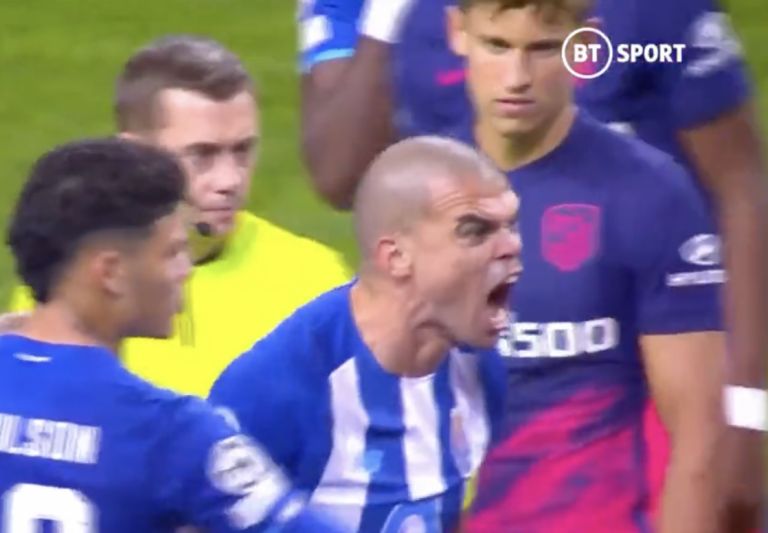Video: Pepe's astonishing reaction against Atletico Madrid