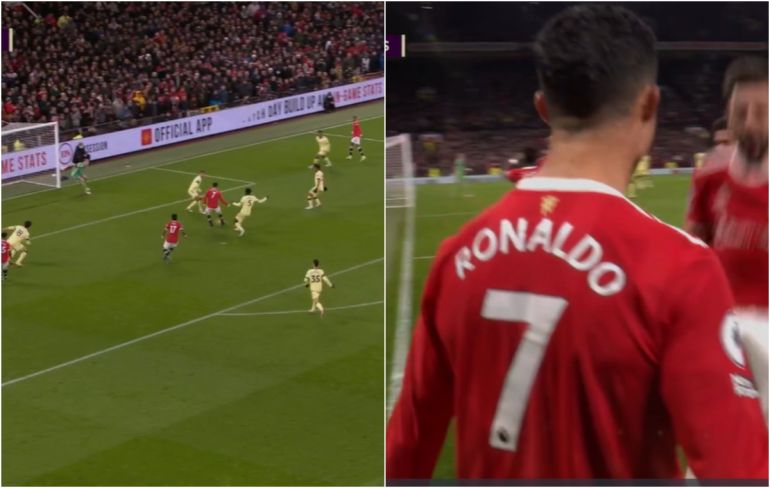 Ronaldo goal vs Arsenal video