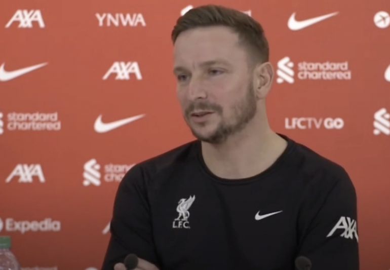 (Video) Pep Lijnders gives glowing assessment of Liverpool youngster