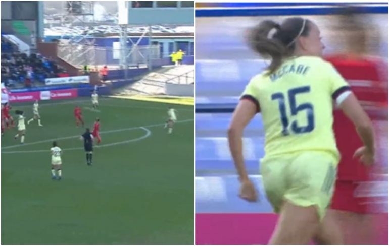 Katie McCabe goal Arsenal vs Liverpool video