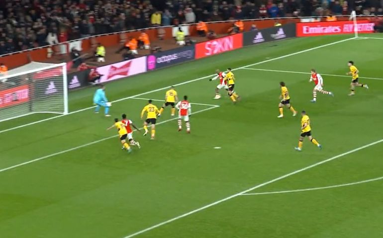 Arsenal score 95th min winner to take huge step towards top 4