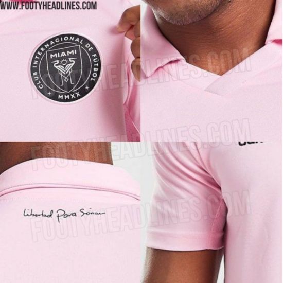 Inter Miami will wear pink next season as new shirt leaked