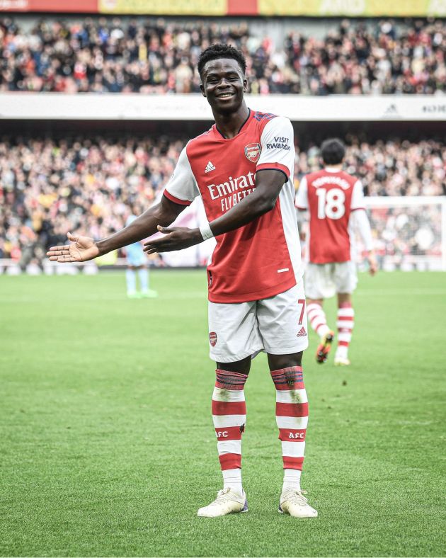 Arsenal Saka contract update amid Liverpool transfer links