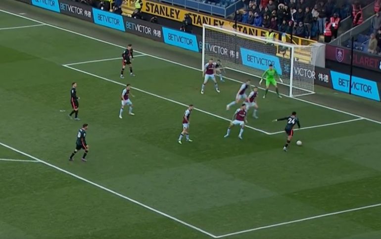 James scores stunning goal to open Chelsea scoring v Burnley