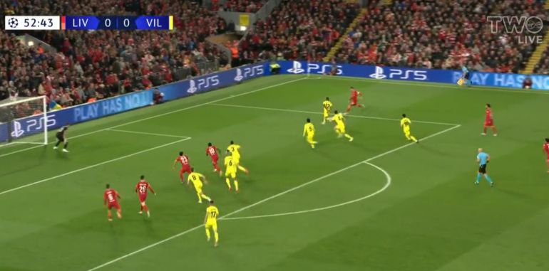 Horrible deflected goal gives Liverpool the lead vs Villarreal