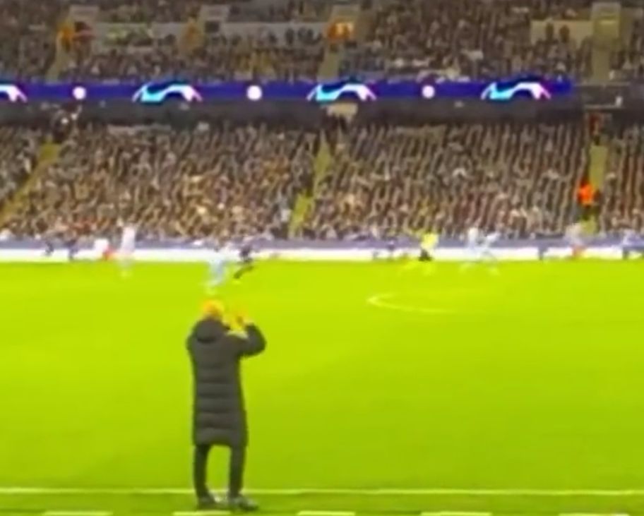 Video: Guardiola knew his team were in trouble judging by his reaction ...