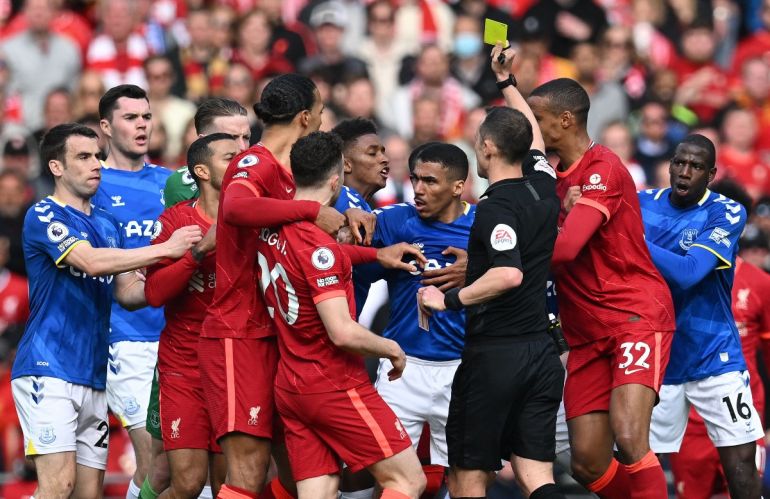 Liverpool Everton face charges - Halsey