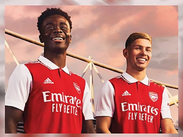Arsenal's Martinelli new number as new kit launched