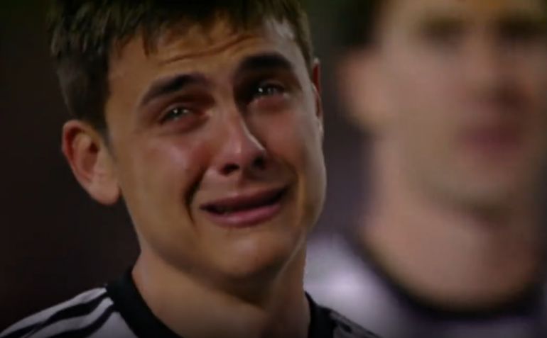 Dybala in tears after playing final home match with Juventus