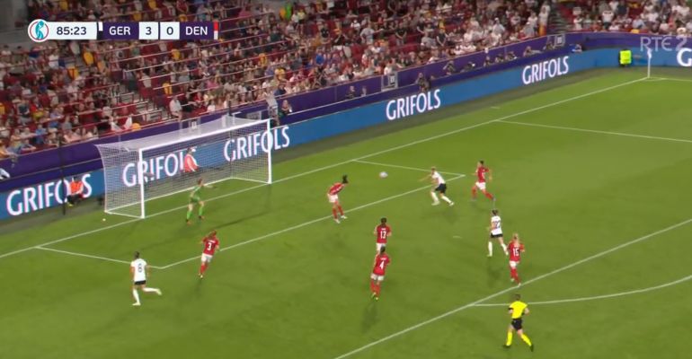 Video: Germany score incredible goal in dominant EURO 2022 display