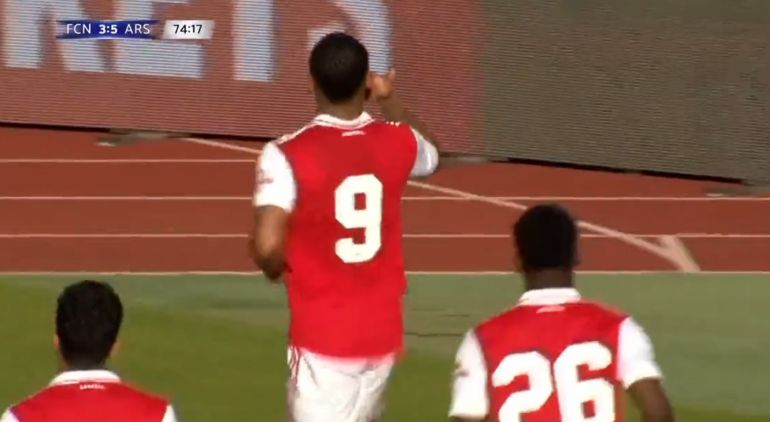 Video: Jesus scores first Arsenal brace with first coming after 90 seconds