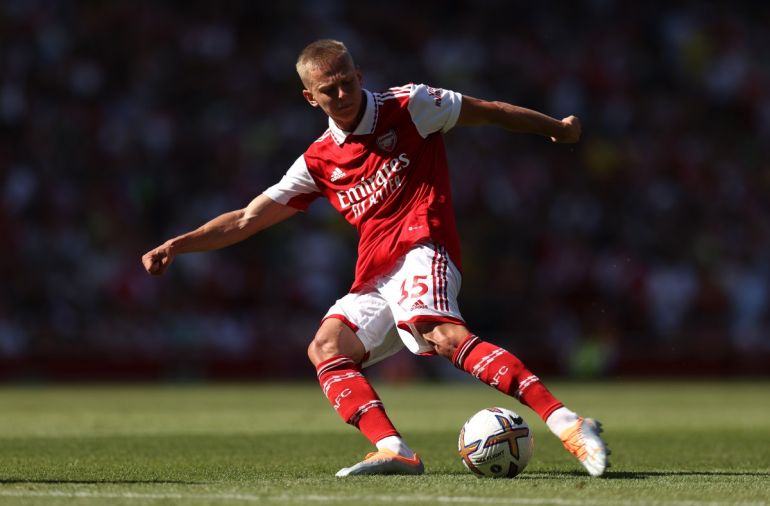 Former Arsenal star full of praise for impactful Oleksandr Zinchenko