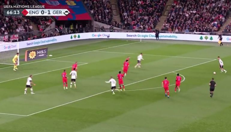 Video: Chelsea's Kai Havertz scores screamer to double Germany's lead