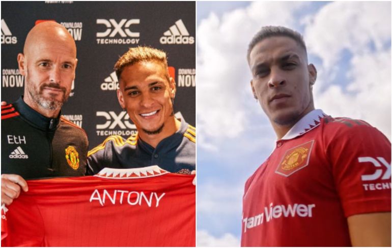 Manchester United announce Antony transfer