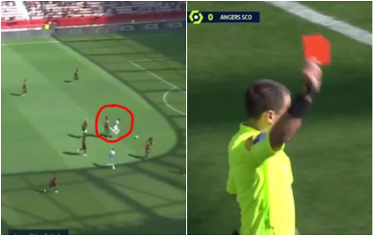 Todibo red card after 9 seconds for Nice vs Angers