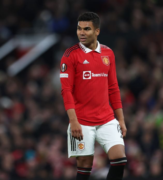 Stat shows impact Manchester United midfielder Casemiro has had