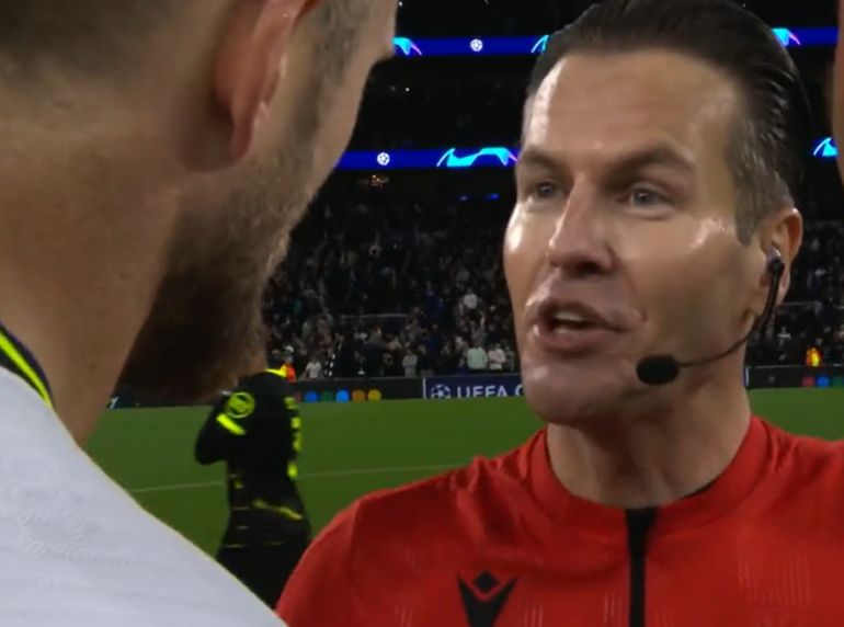 Video: Camera perfectly captures Eric Dier's angry conversation with ...