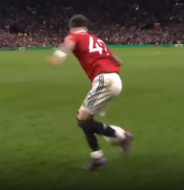 Manchester United youngster Alejandro Garnacho shows his flair with ...