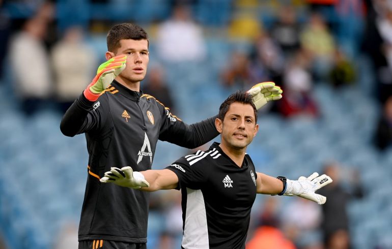 Leeds goalkeeper might be done for the season with Joel Robles now ...