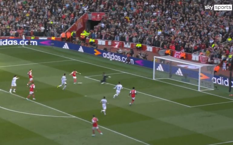 Video: Martinelli puts Arsenal ahead after one minute