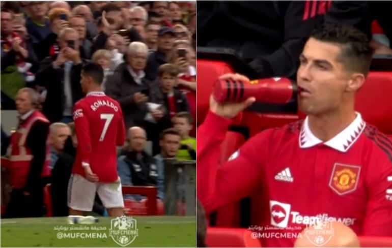 Man United news: Cristiano Ronaldo sulks as he's subbed off