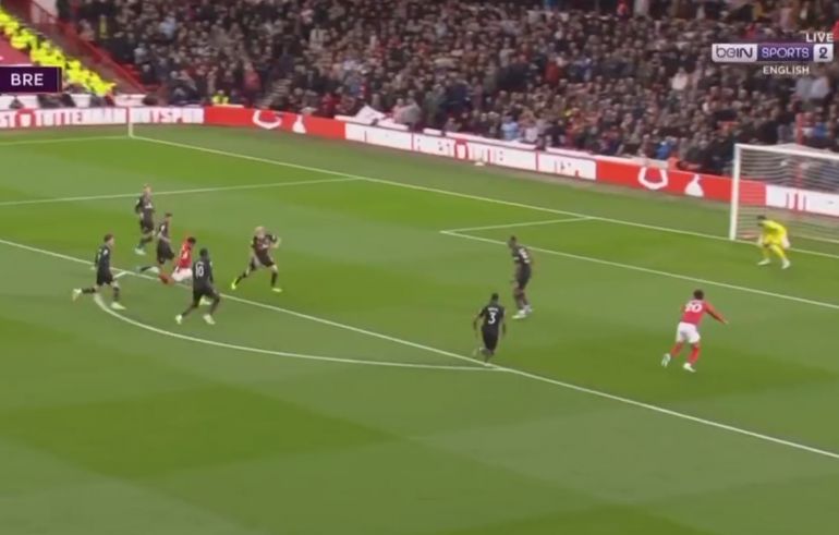 Video: Gibbs-White's first goal for Nottingham Forest after impressive run