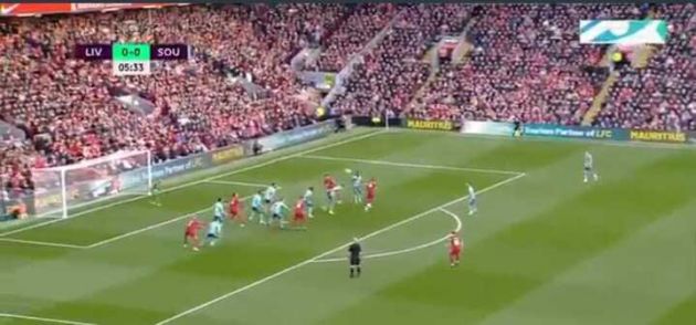Video: Roberto Firmino scores a lovely header to give Liverpool the lead vs Southampton ...