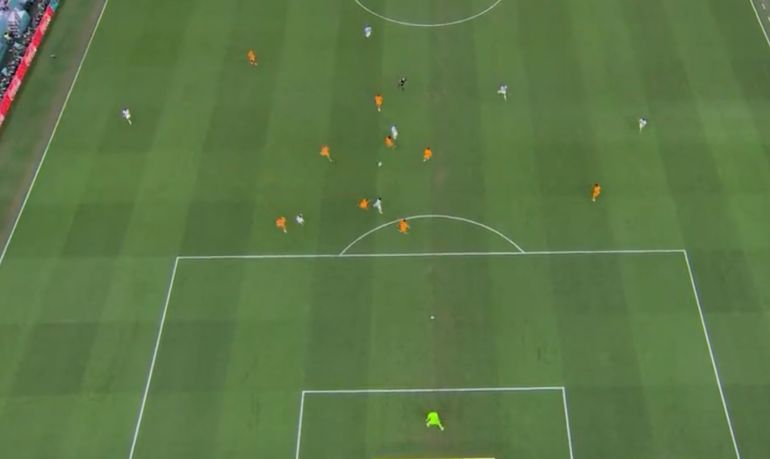 Video: Incredible angle of Lionel Messi's insane assist vs the Netherlands