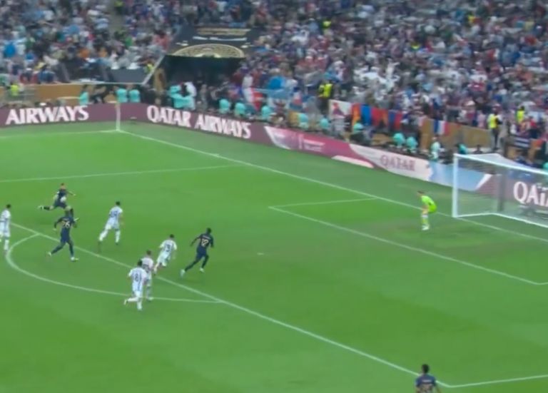 Kylian Mbappe scores sensational equaliser to flip World Cup final on ...