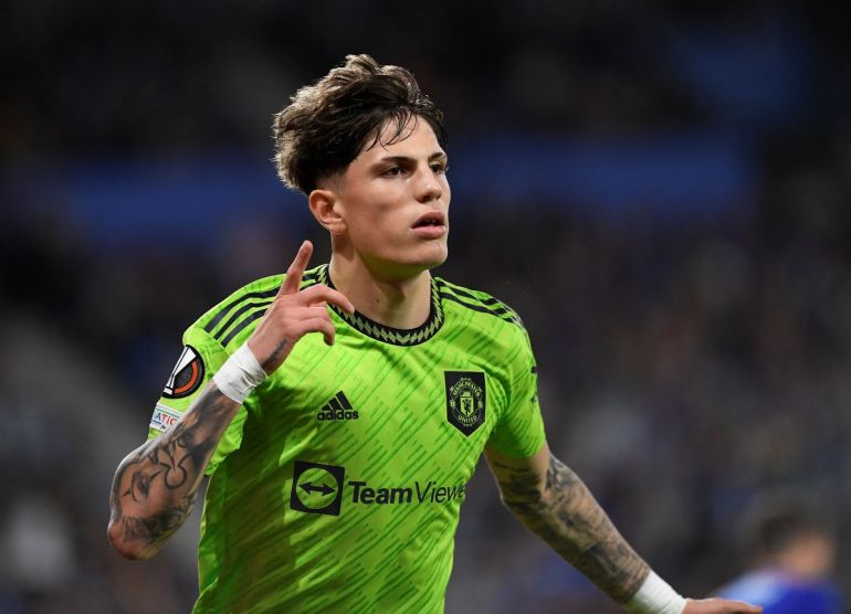 Alejandro Garnacho confirms Man United 2023-24 shirt number