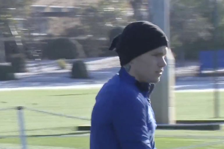 (Video) Mudryk appears in first Chelsea training session