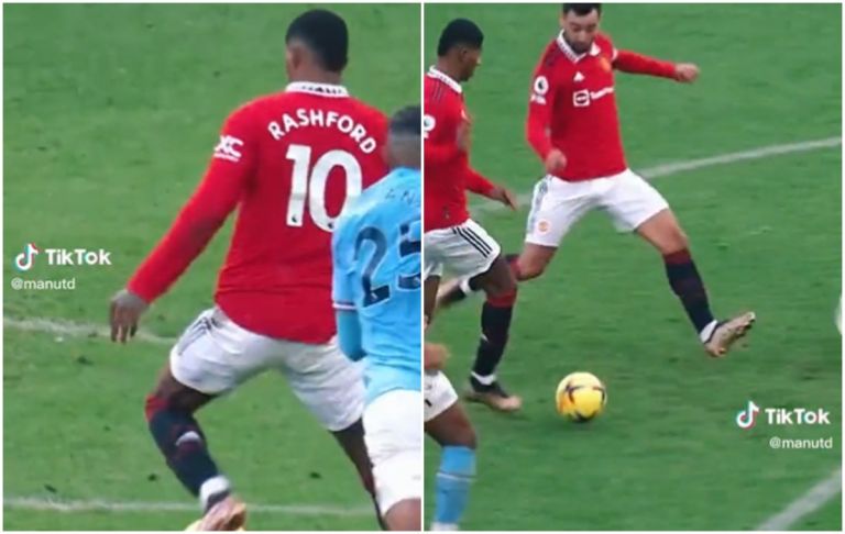 Man United Rashford Fernandes funny video