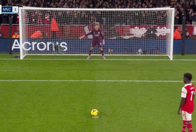 Video: Bukayo Saka levels for Arsenal after controversial penalty decision